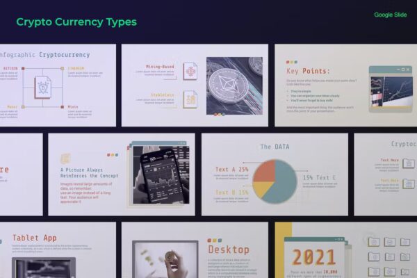 Crypto Currency Types – Google Slide – Slidehack