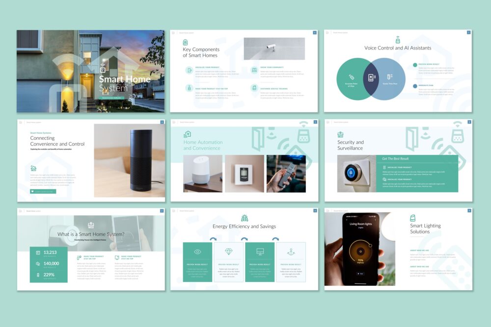 Smart Home System – Google Slides Templates – Slidehack